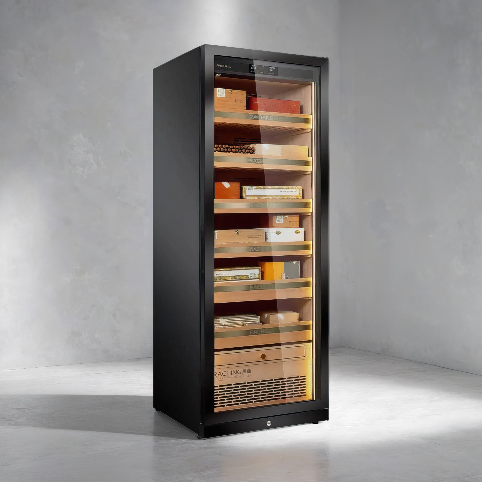 Raching MON2800A Black - 1,300 Cigars – Refined Traditions
